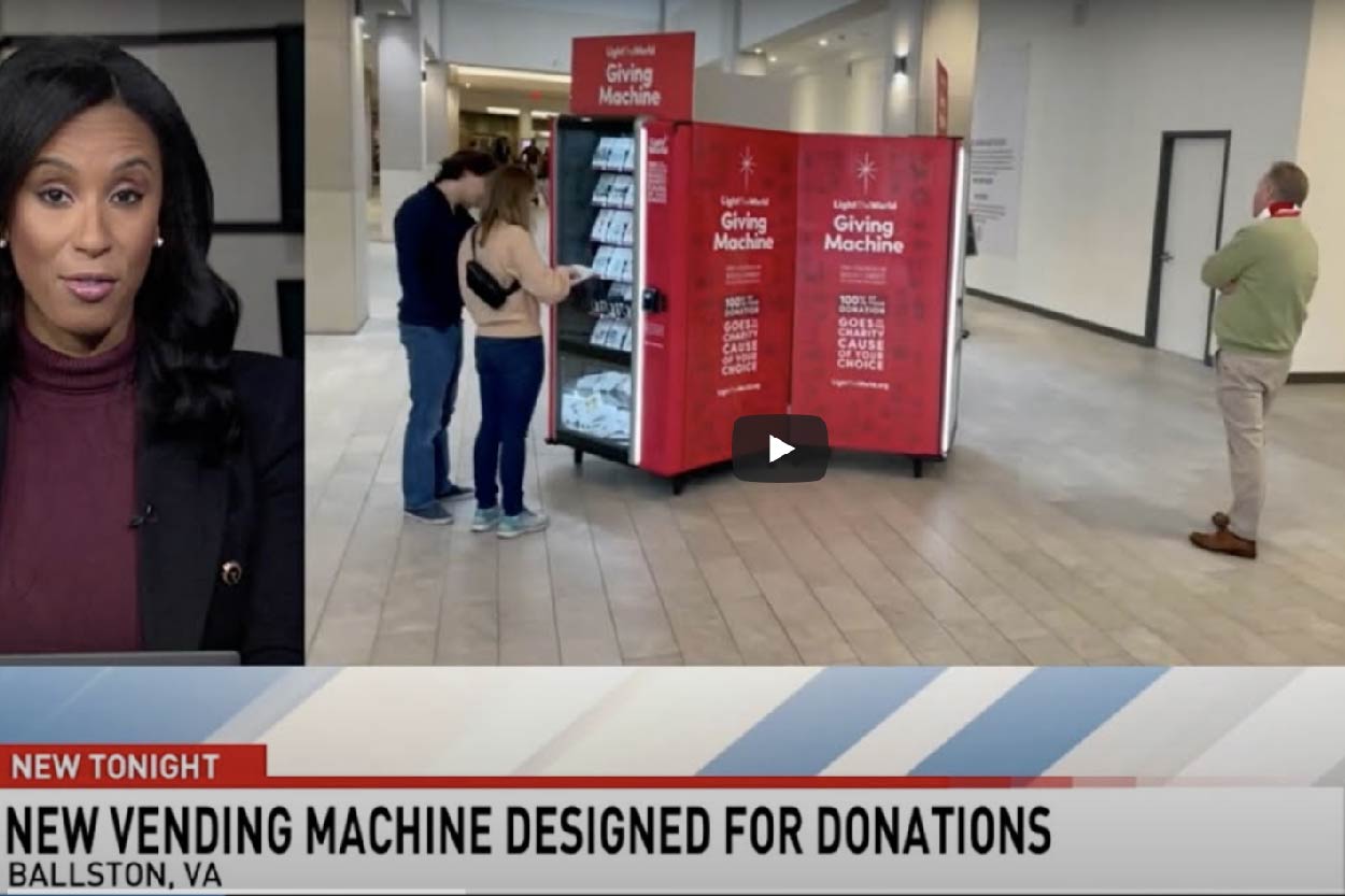 Light the World Giving Machines - VOA Chesapeake & Carolinas